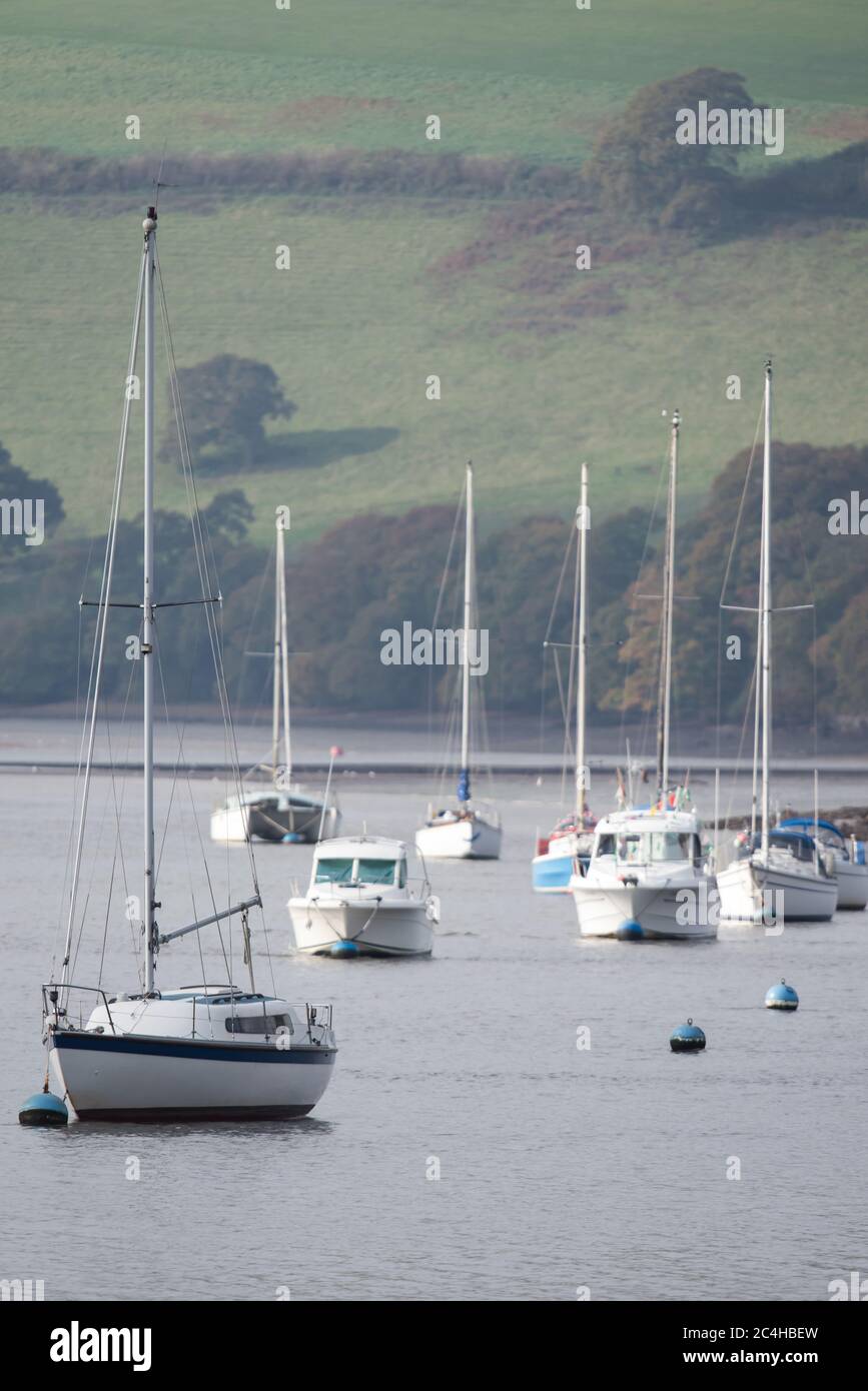 View of Mill Pool in Stoke Gabriel on River Dart - English Village ...