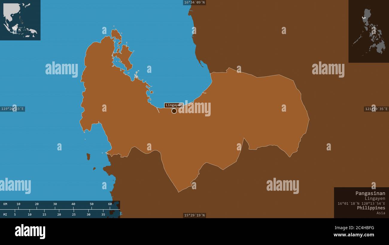 Map of pangasinan hi-res stock photography and images - Alamy
