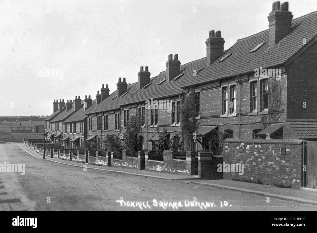 Tickhill square denaby main Stock Photo - Alamy