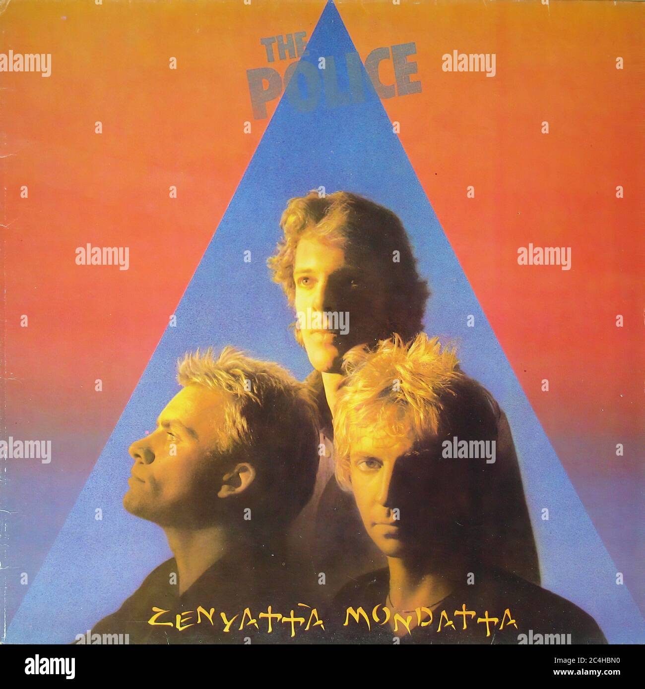 Police, the Zenyatta Mondatta 12'' Vinyl Lp - Vintage Record Cover ...
