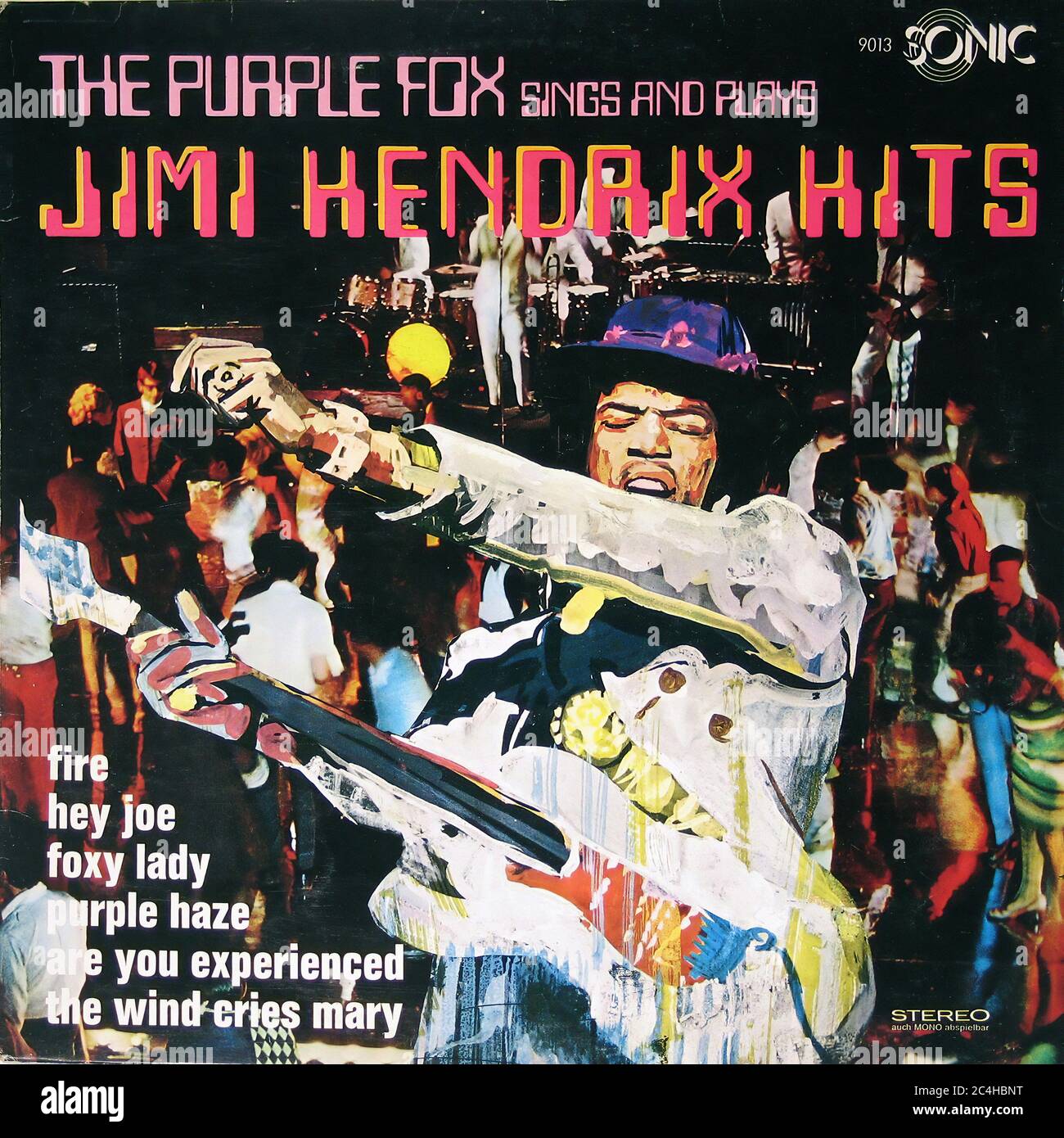 Jimi Hendrix Purple Haze Album Cover