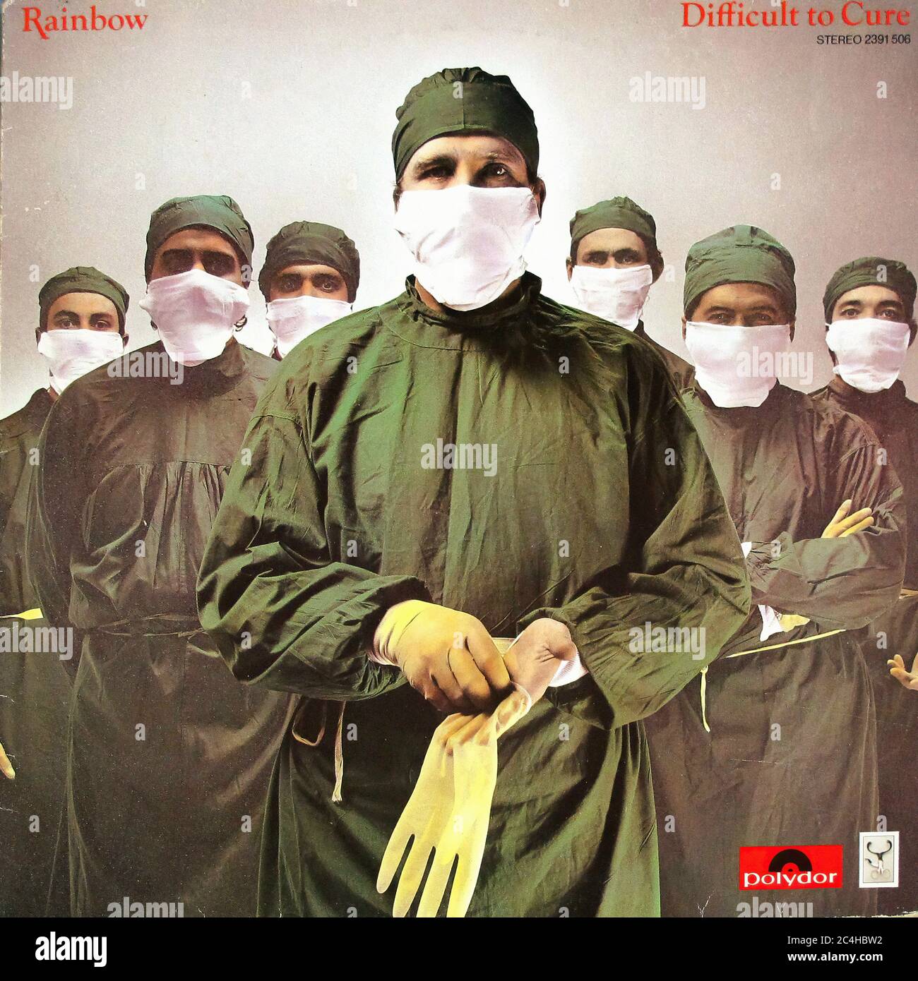 Rainbow Difficult to Cure Polydor Germany 12'' Lp Vinyl - Vintage ...