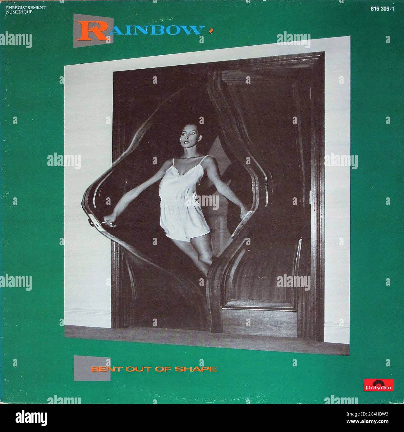 Rainbow Bent out of Shape 12'' Lp Vinyl - Vintage Record Cover Stock ...