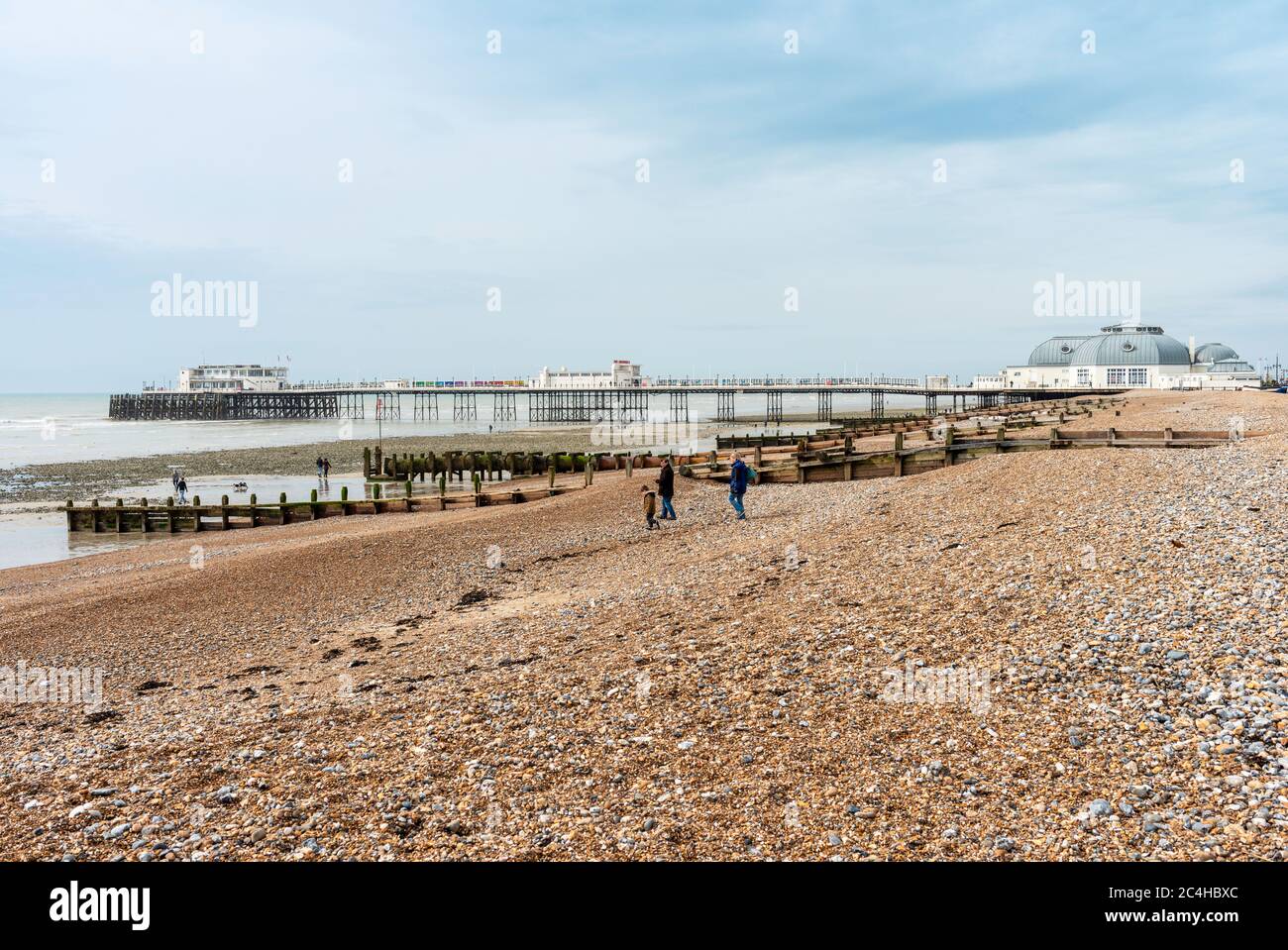 Worthing Pier (1862) is a Victorian pleasure pier, designed by Sir ...
