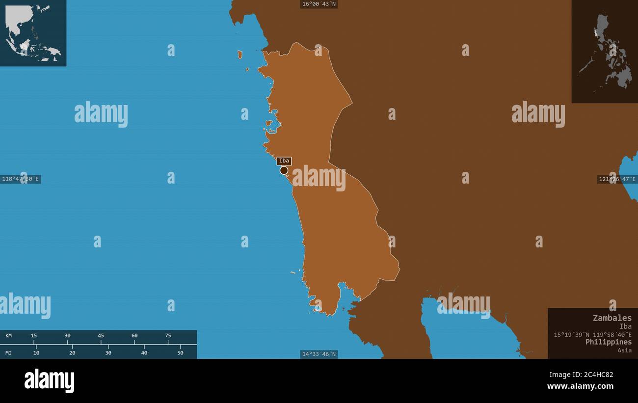 Zambales map hi-res stock photography and images - Alamy