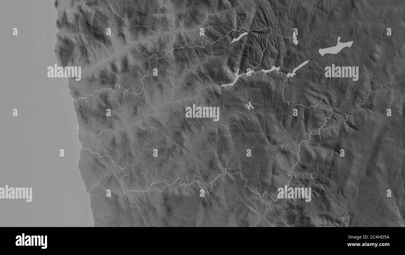 Braga area map hi-res stock photography and images - Alamy