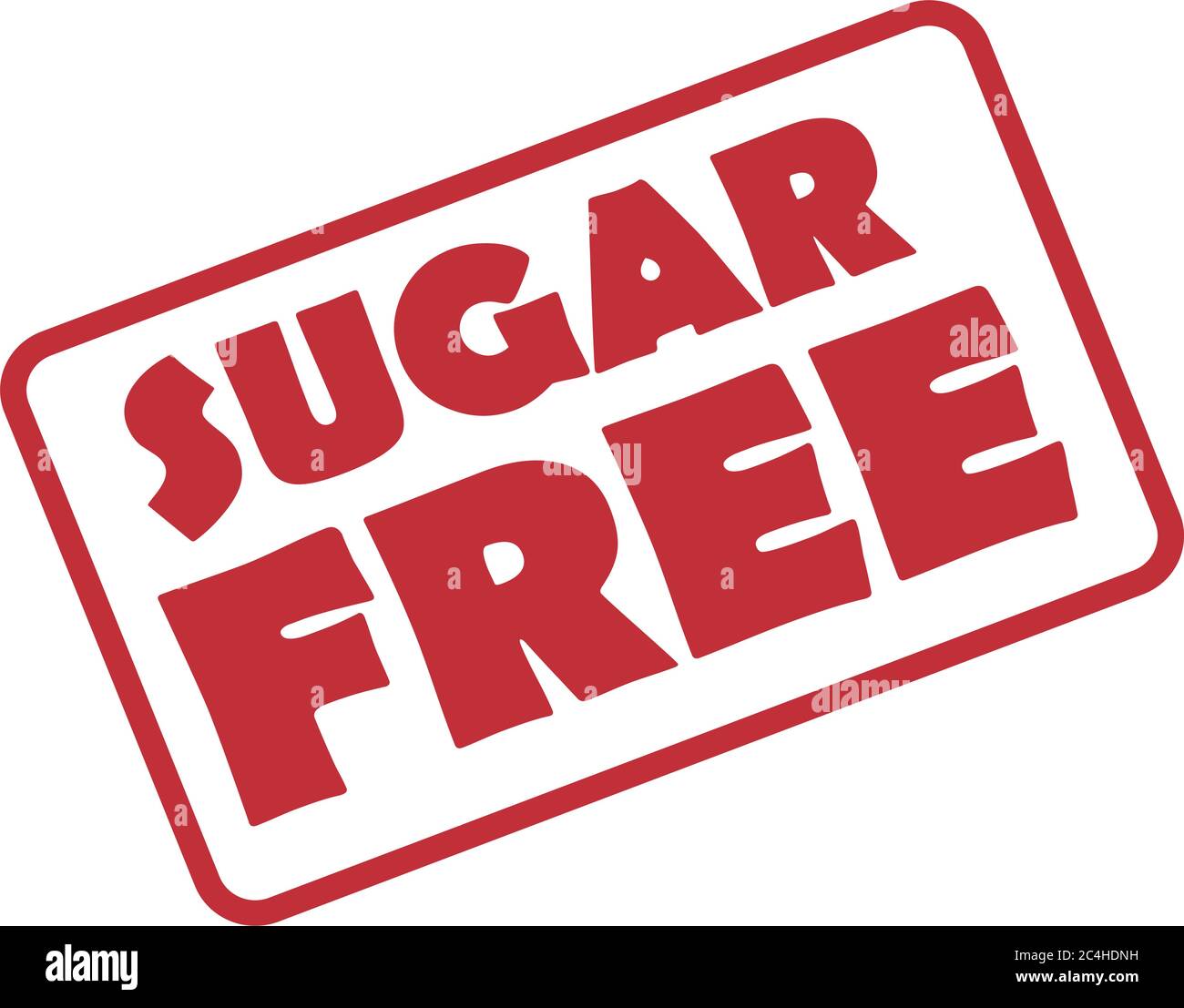 Product sticker. Product without sugar Stock Vector Image & Art - Alamy