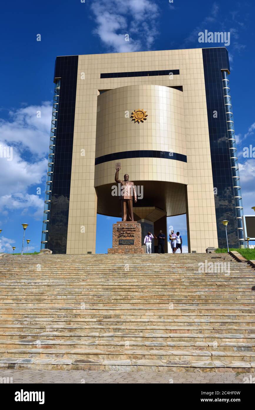 WINDHOEK, NAMIBIA - FEB 5, 2016: Independence Museum in Windhoek ...