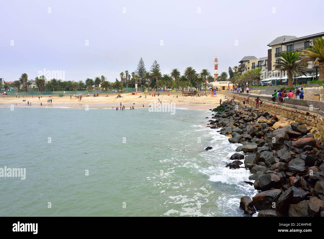Sandy beach in namibia hi-res stock photography and images - Alamy