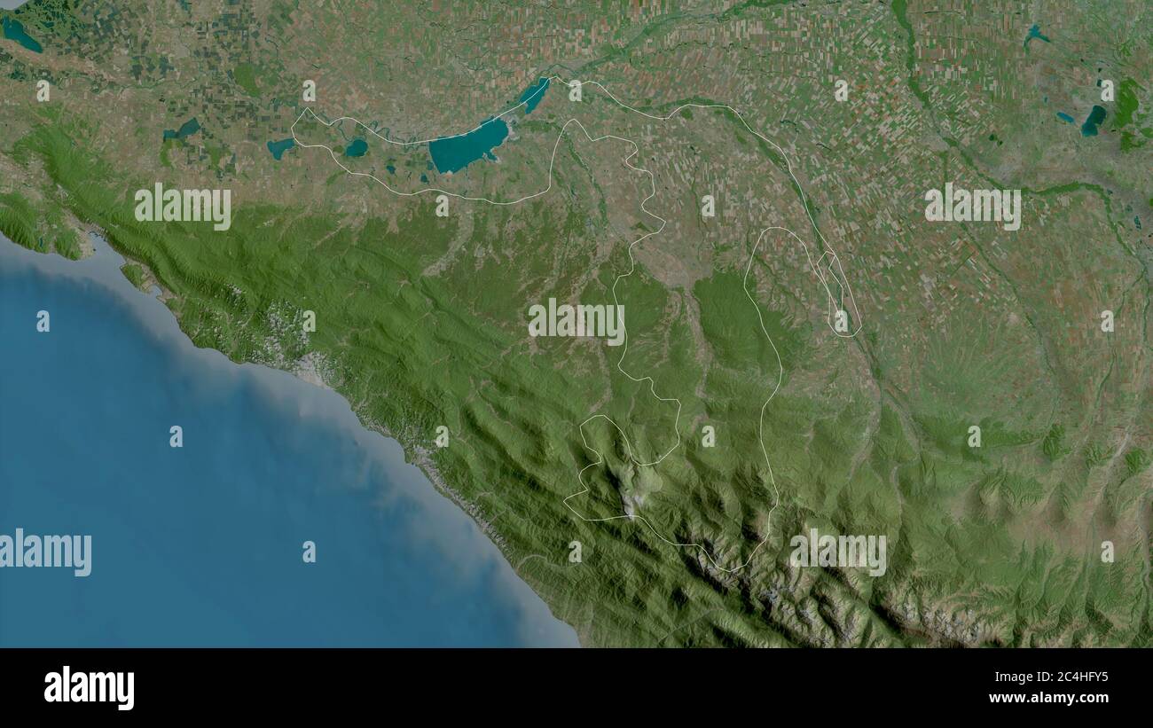 Adygea map hi-res stock photography and images - Alamy