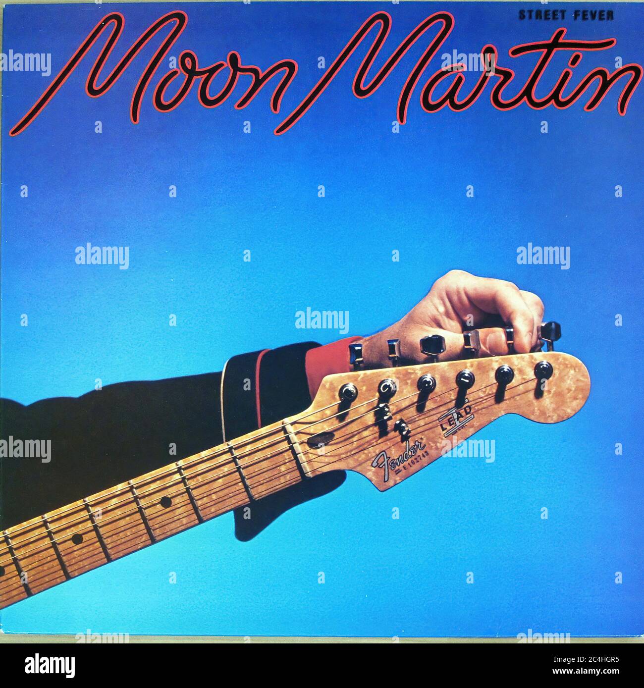 Moon Martin Street Fever 12'' Lp Vinyl - Vintage Cover Stock Photo - Alamy