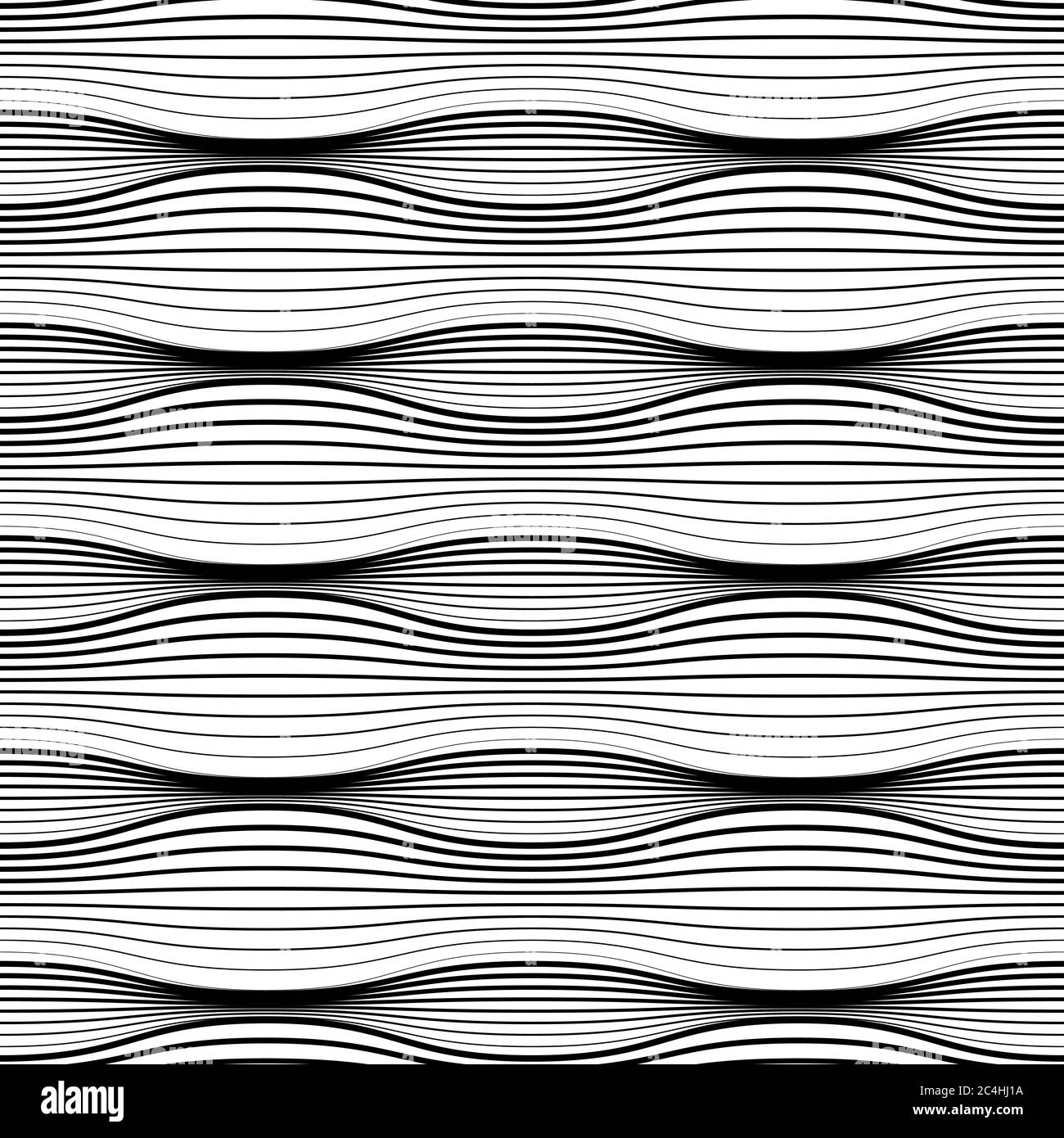 Simple monochrome striped pattern Cut Out Stock Images & Pictures - Alamy