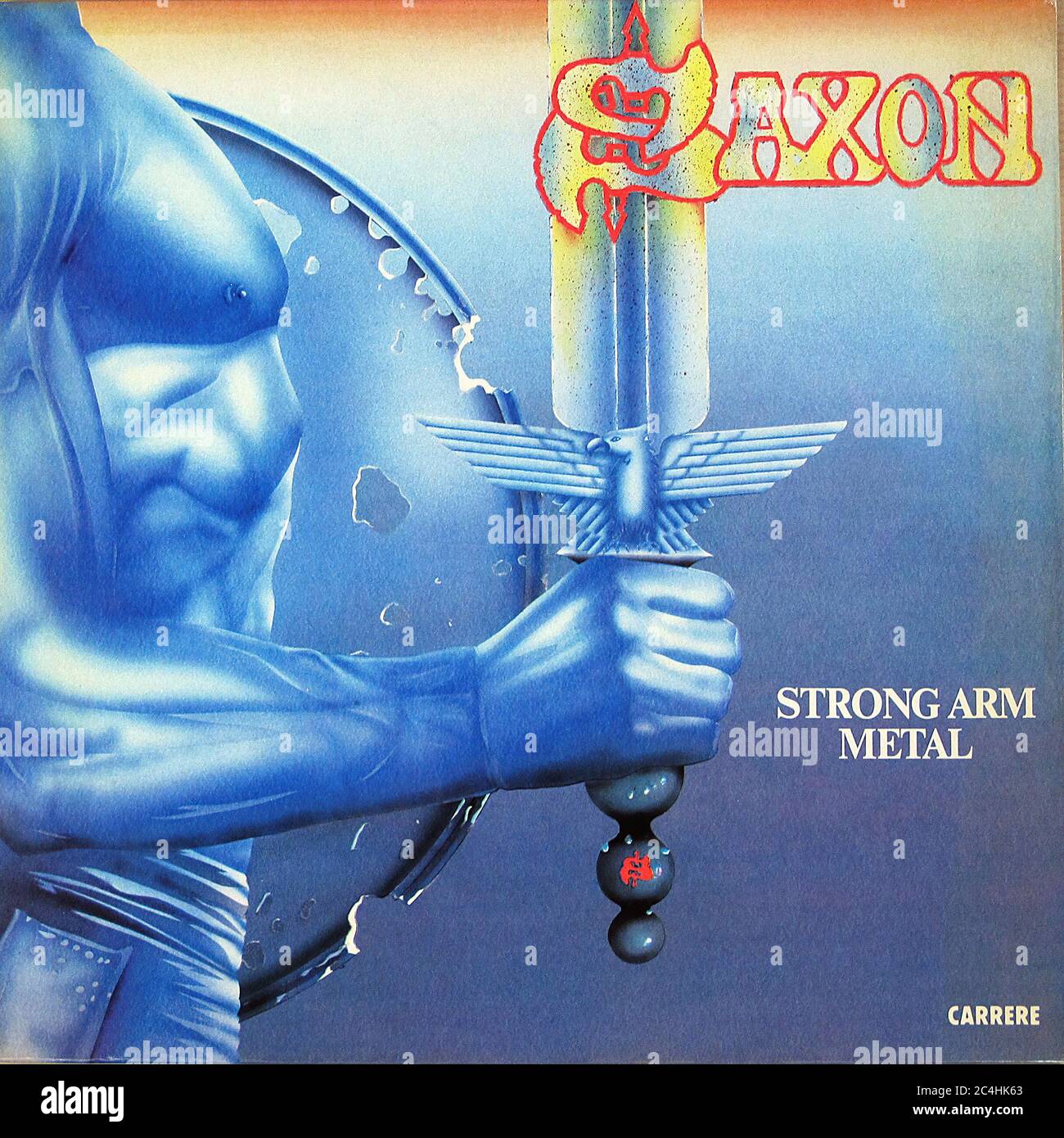 Saxon Strong Arm Metal, Saxon's Greatest Hits 12'' Lp Vinyl - Vintage ...