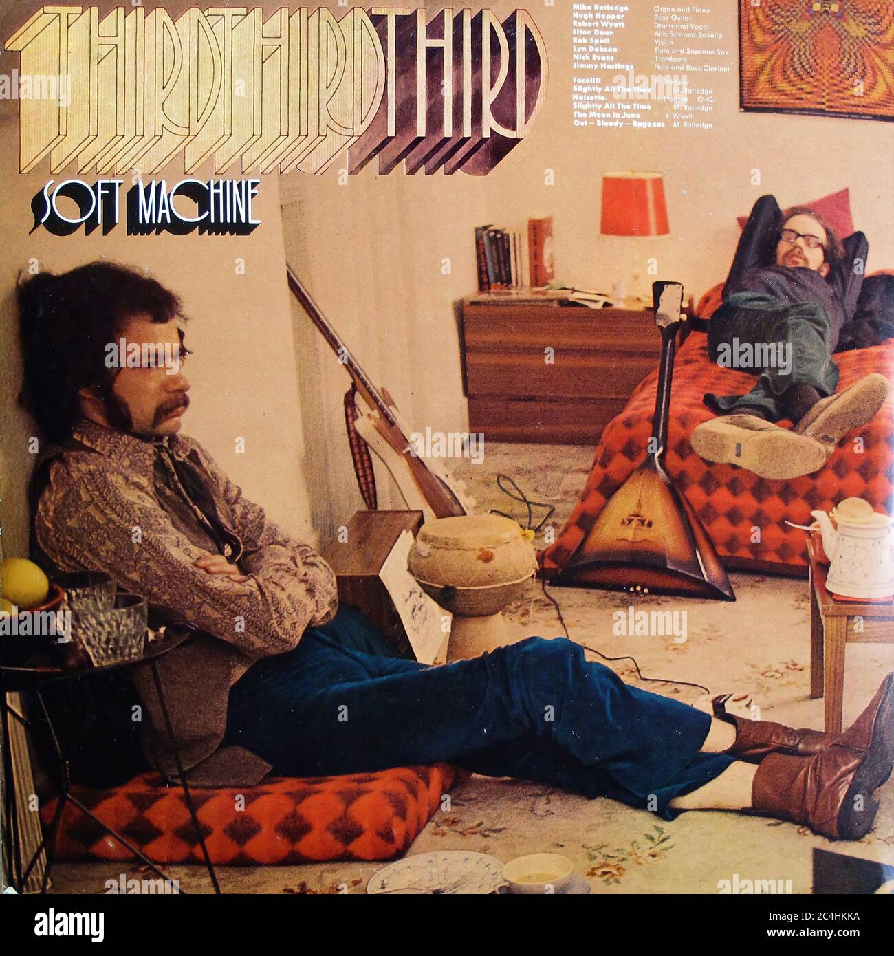 Soft Machine Third 12'' Lp Vinyl - Vintage Record Cover 02 Stock Photo - Alamy