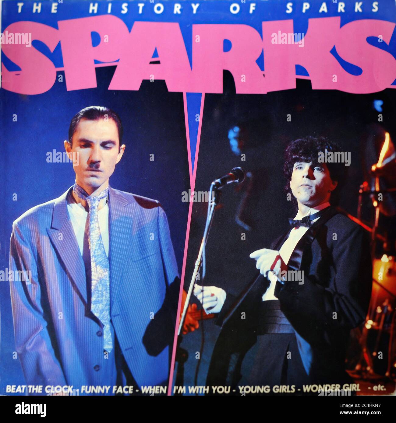 Sparks History of Sparks 12'' Lp Vinyl - Vintage Record Cover Stock ...