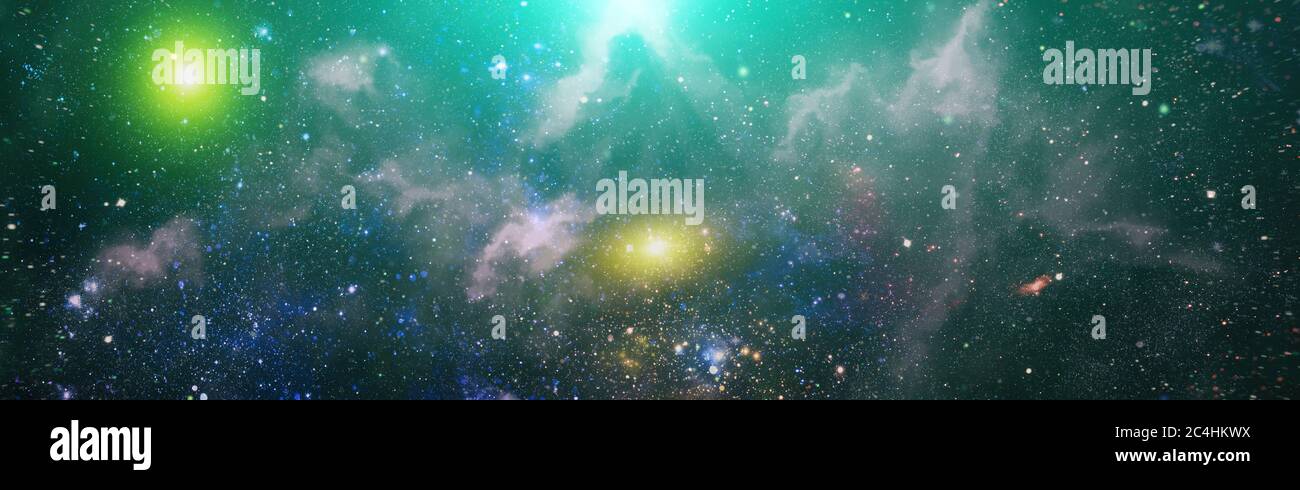 Stellar nebula and cosmic dust, cosmic gas clusters and constellations ...