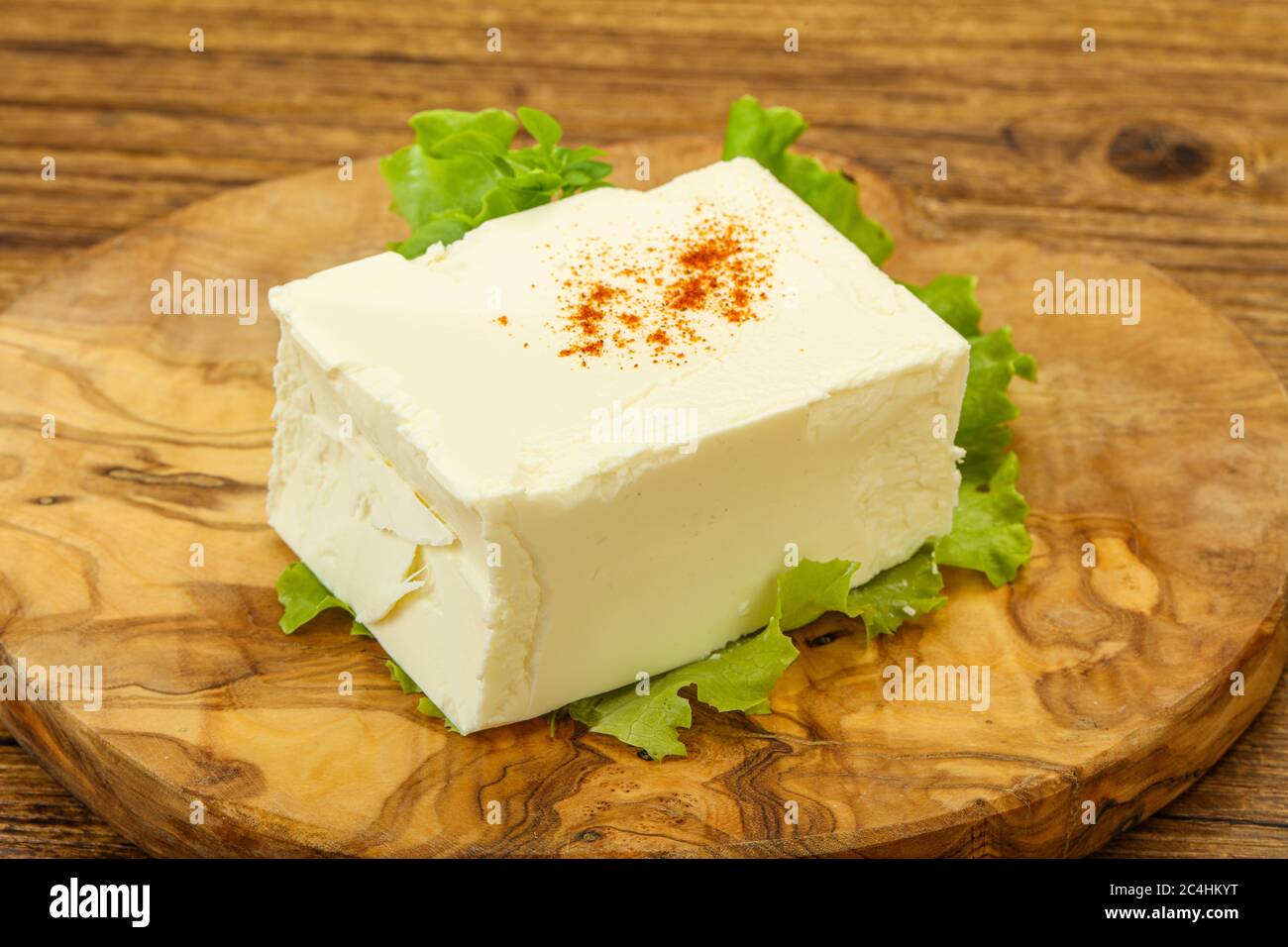 Greek traditional soft feta dairy cheese Stock Photo - Alamy