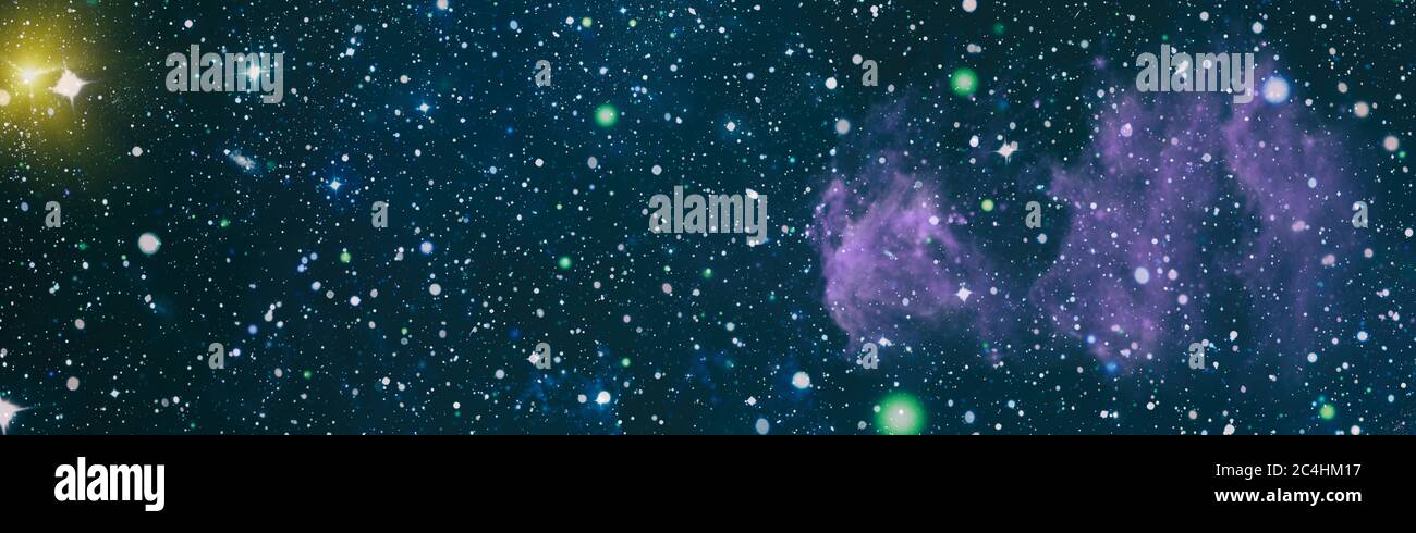 Stellar nebula and cosmic dust, cosmic gas clusters and constellations ...