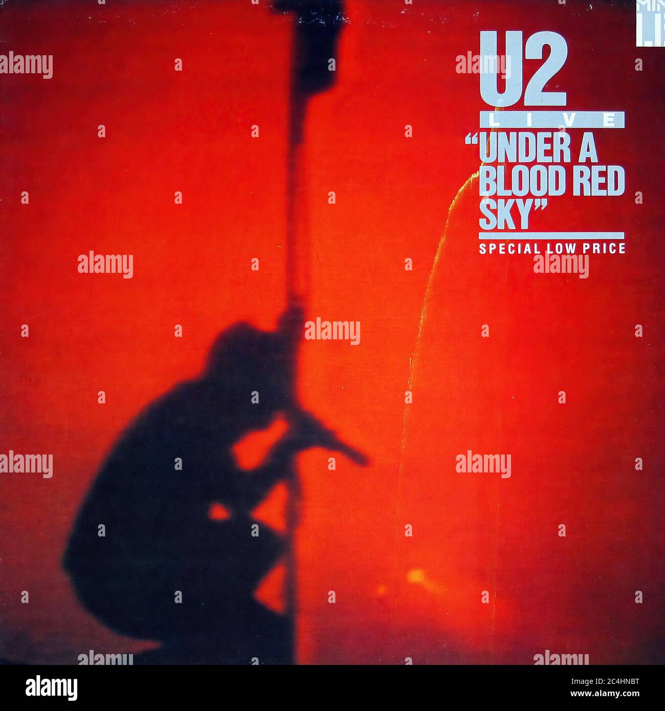 U2 Live Under a Blood Red Sky Uncensored 12'' Mini Lp Vinyl - Vintage ...