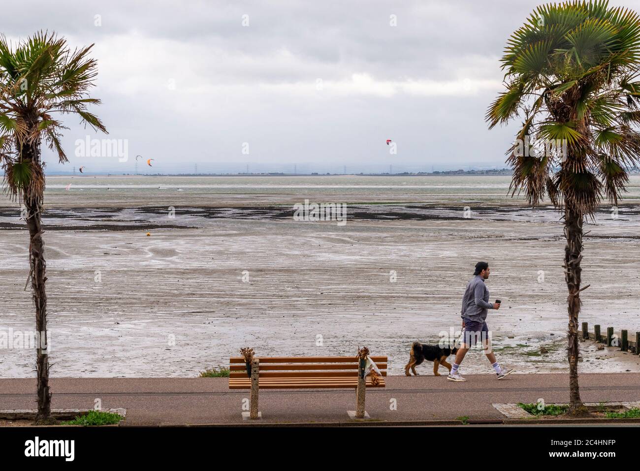 Southend on Sea, Essex, UK. 27th Jun, 2020. In total contrast to the ...