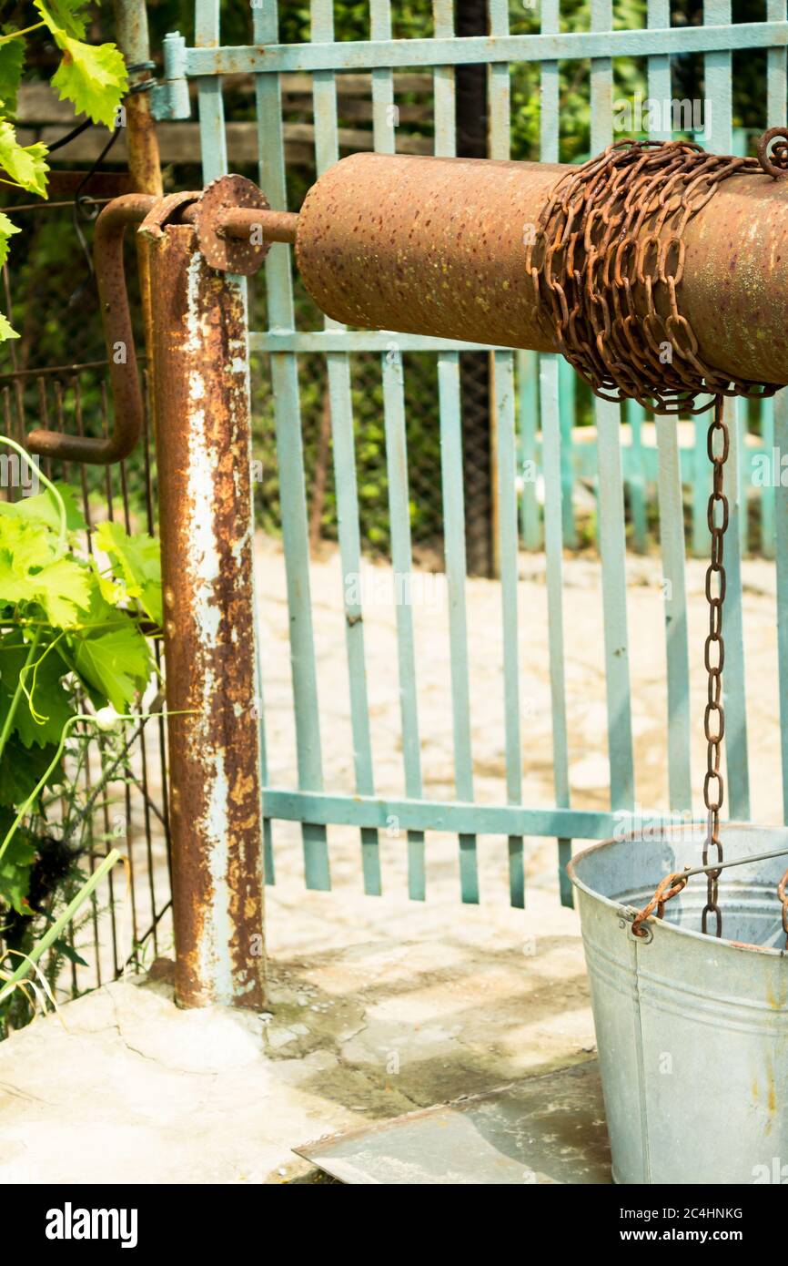 Chain pump bucket hi-res stock photography and images - Alamy