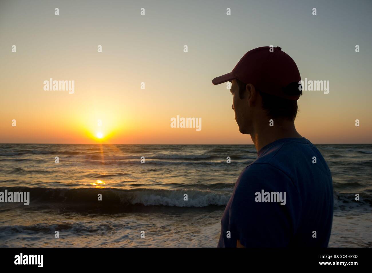 Man visor cap hi-res stock photography and images - Alamy