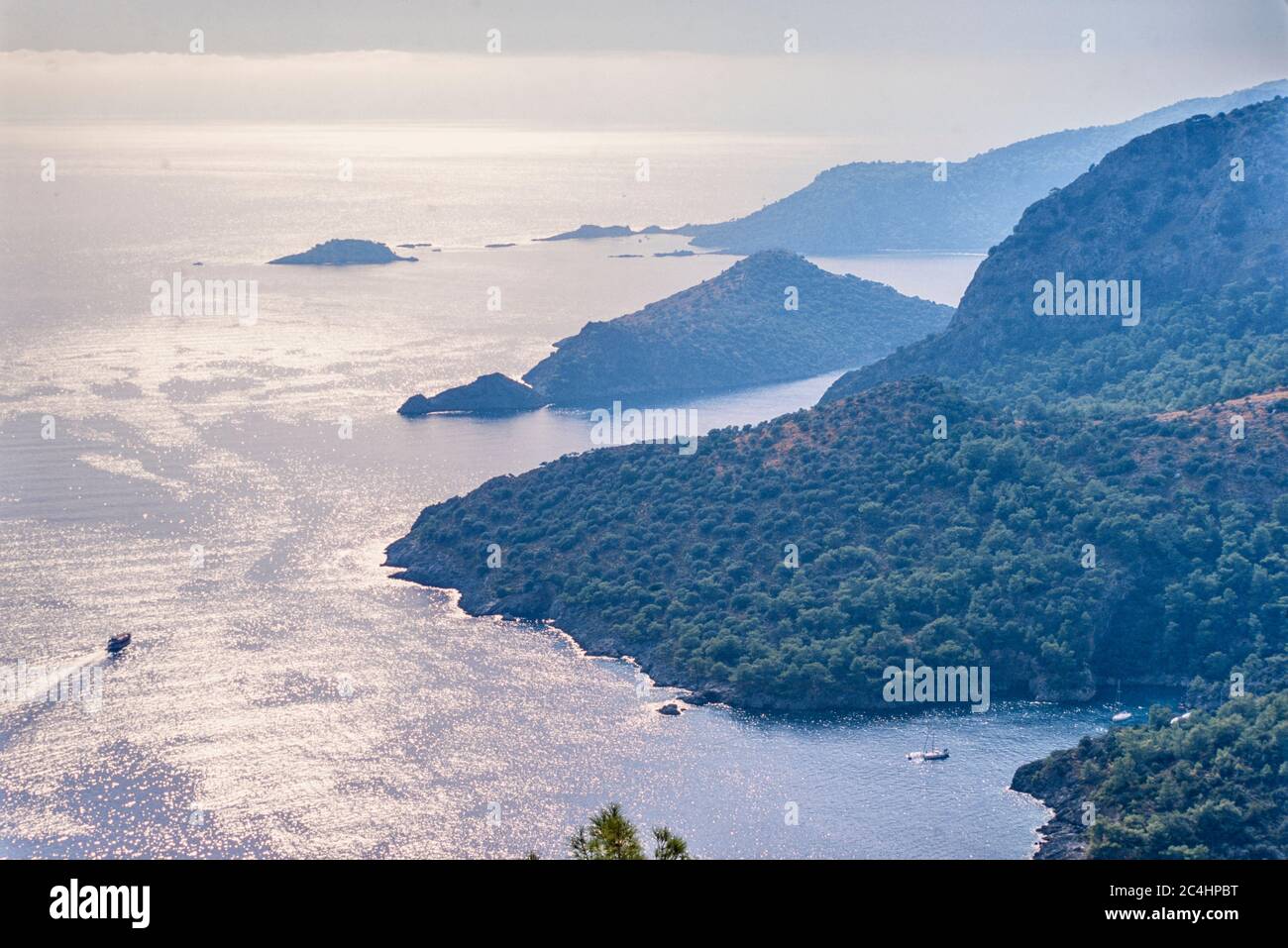 Aegean coast Turkey 2002 Stock Photo - Alamy