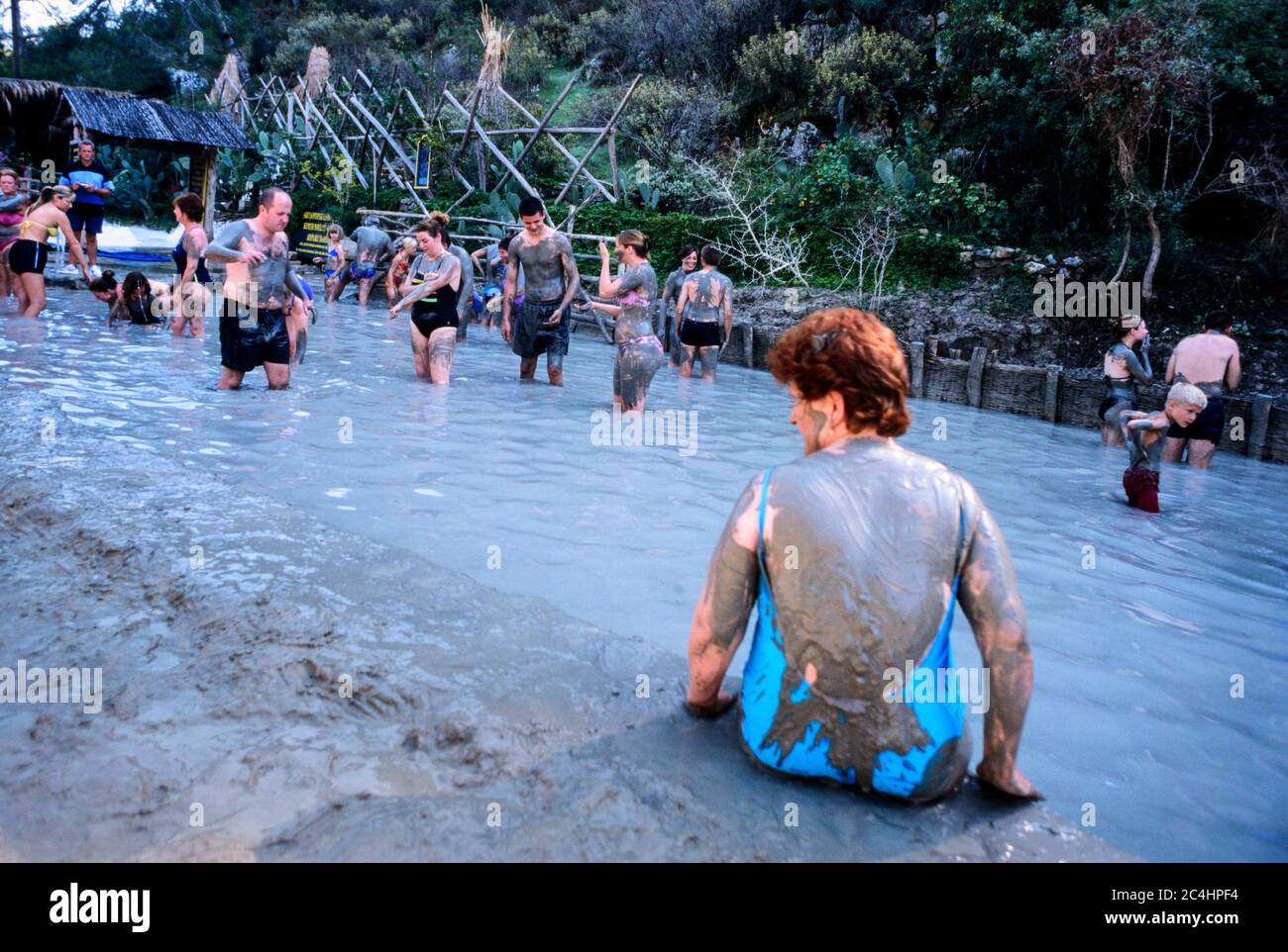 Dalyan mud baths turkey hi-res stock photography and images - Alamy