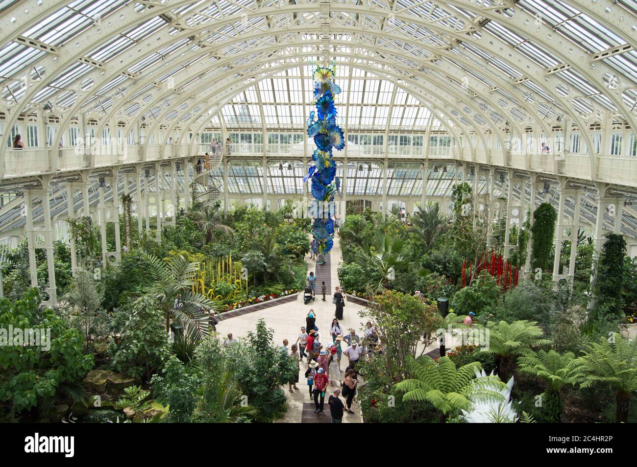 Inside the Temperate House, Kew Gardens, England Stock Photo - Alamy