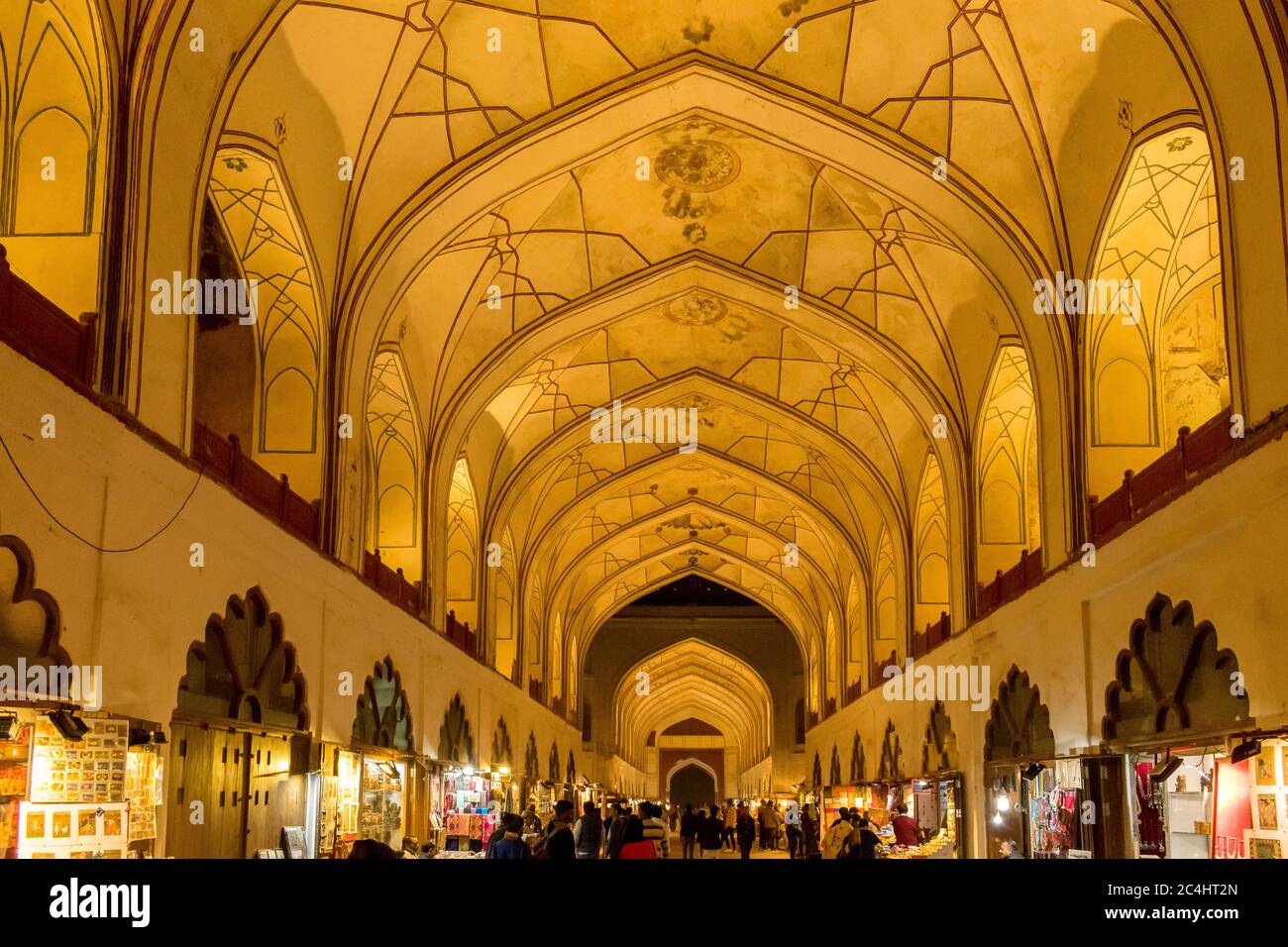 Meena Bazaar, Red Fort, Delhi Stock Photo - Alamy