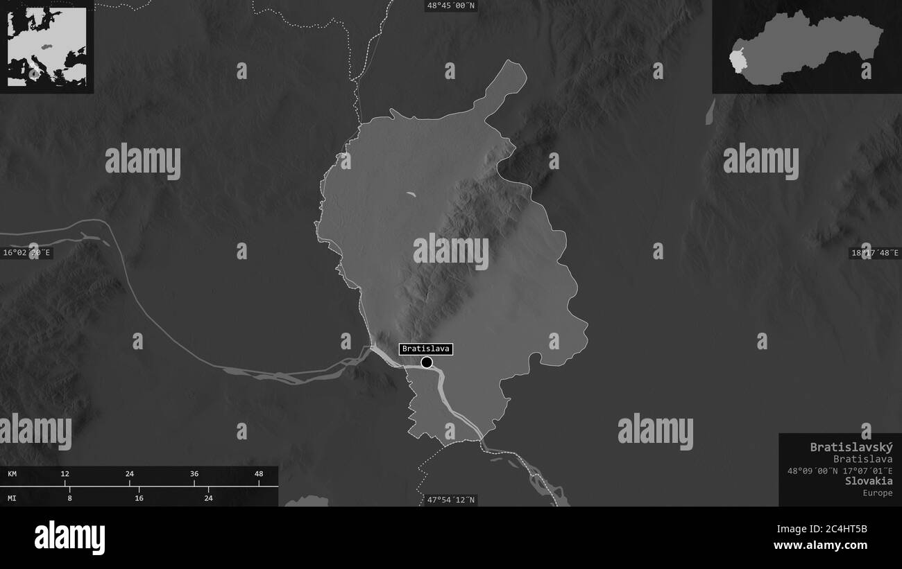 Bratislavsky region slovakia grayscale hi-res stock photography and ...