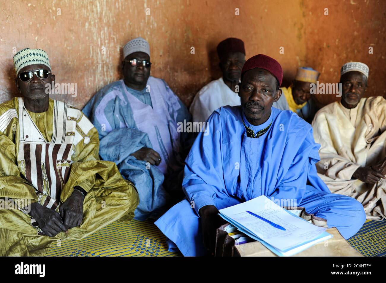 NIGER , Zinder, palace of Sultan of DAMAGARAM El Hadji ABOUBACAR ...
