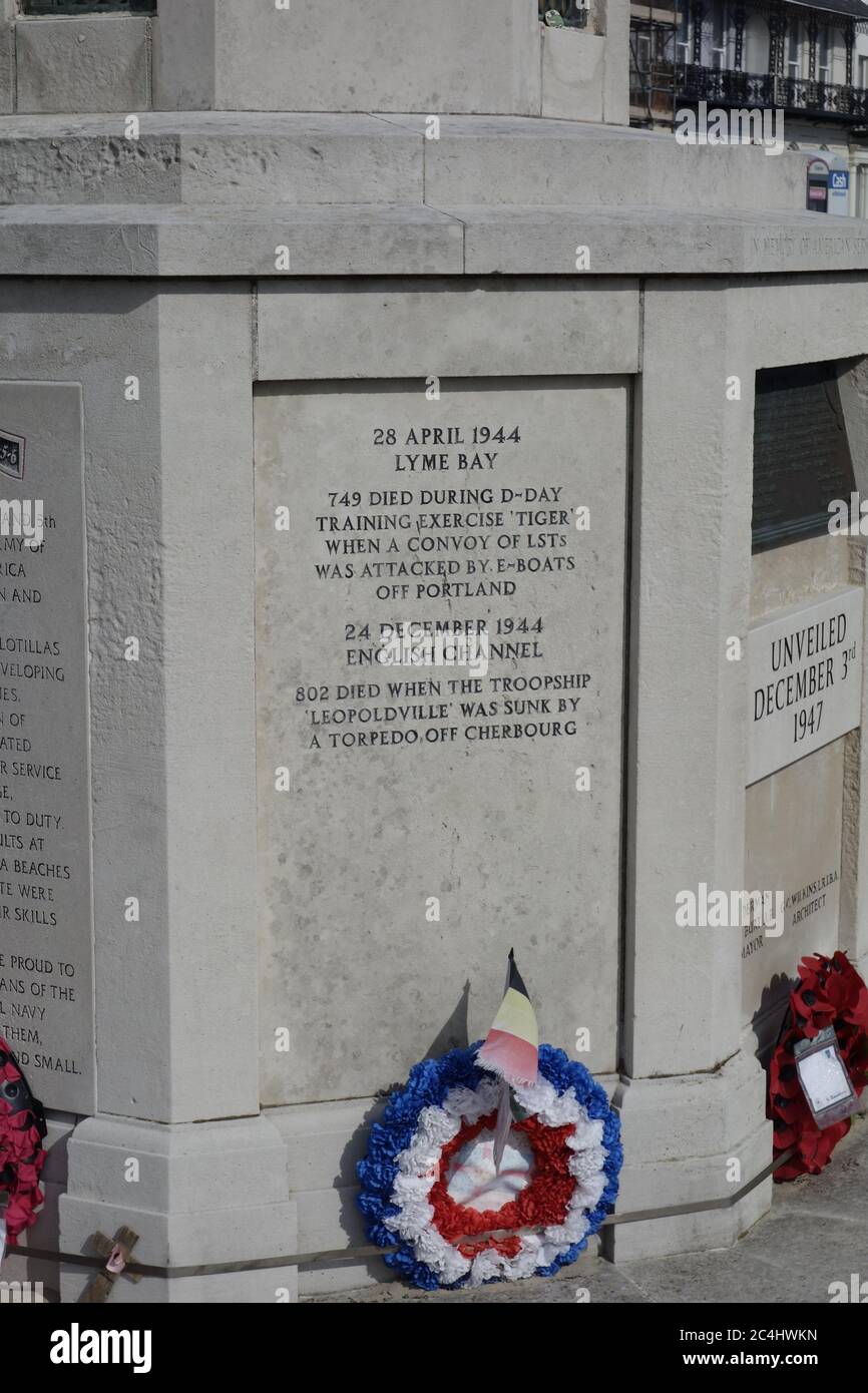 rangers war memorial weymouth town centre promenade war memorial dorset ...