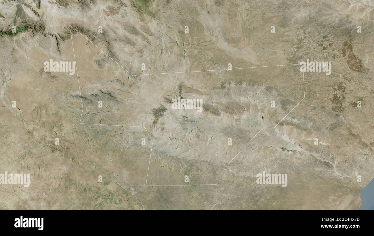 Somalia map satellite geography hi-res stock photography and images - Alamy
