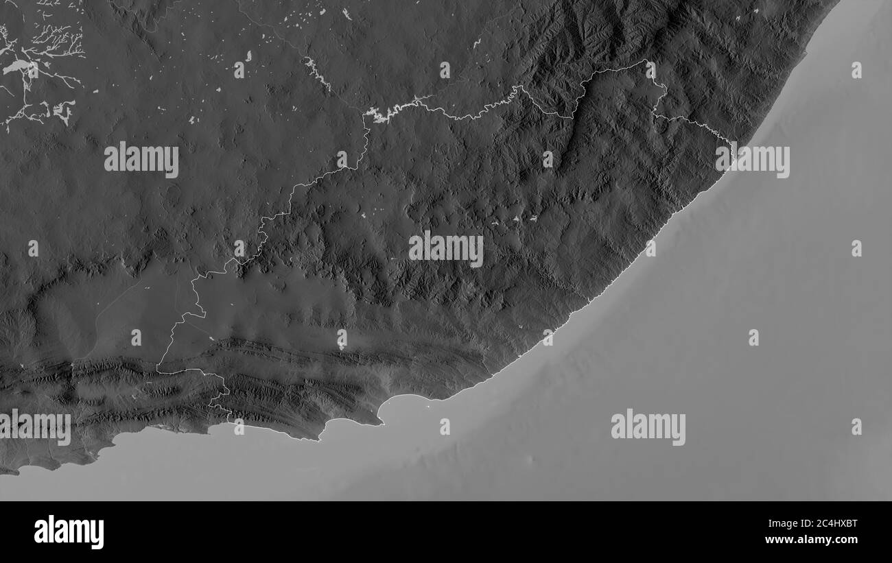 Map of south africa eastern cape hi-res stock photography and images ...