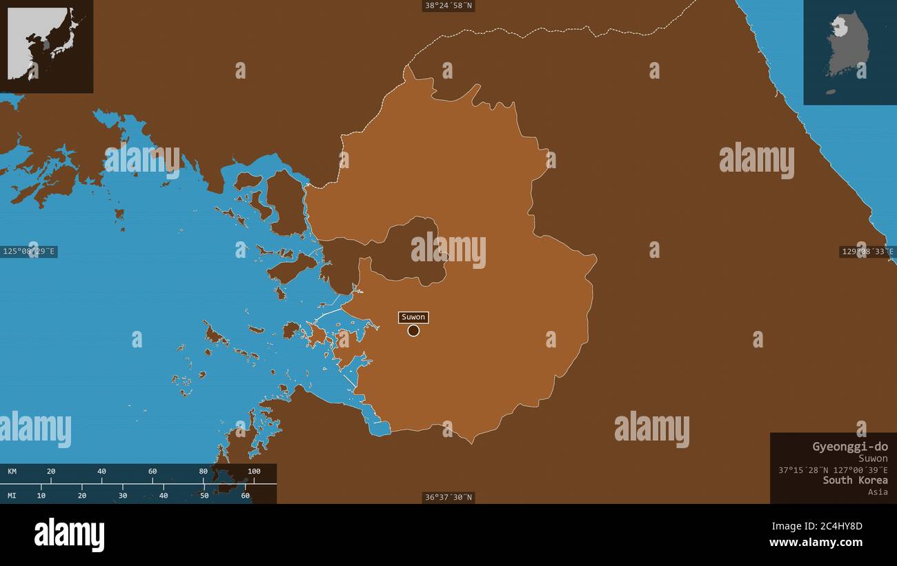 Map Of Suwon High Resolution Stock Photography and Images - Alamy