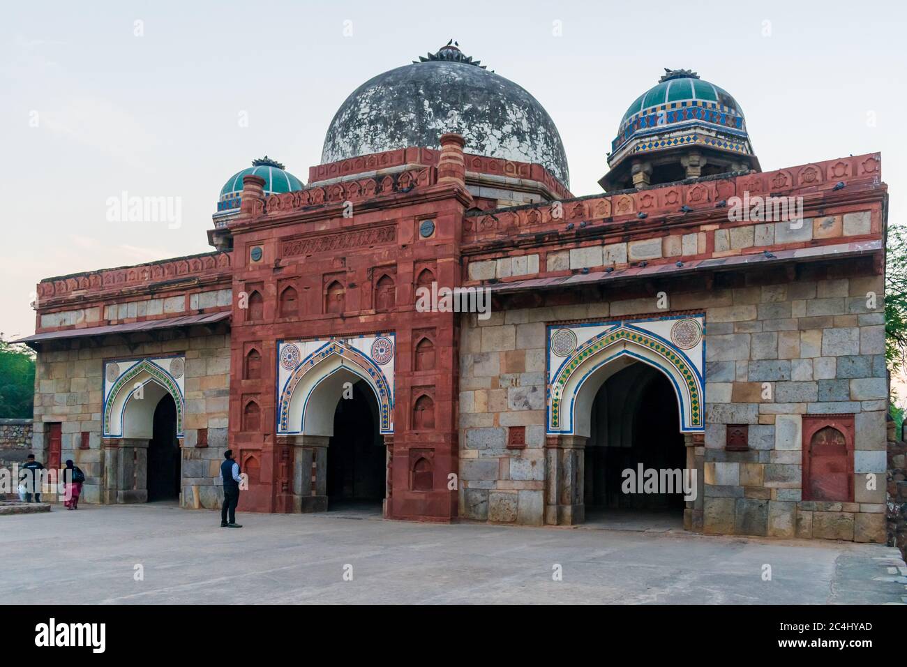 Mosque and tomb of isa khan hi-res stock photography and images - Alamy