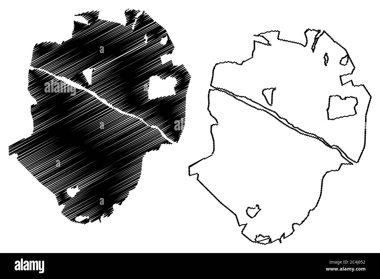 Madurai vector map hi-res stock photography and images - Alamy