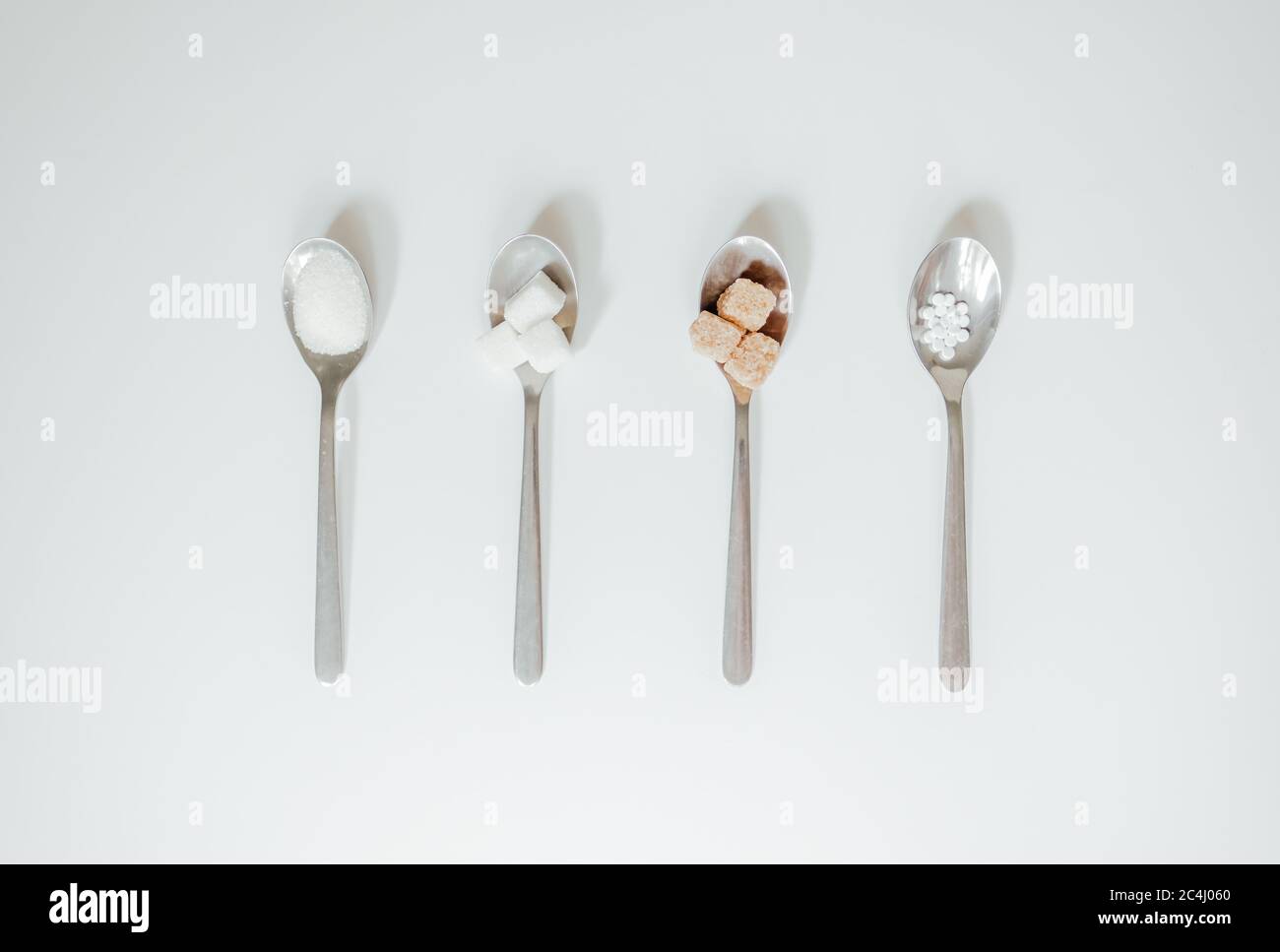 Different types of sugar Stock Photo - Alamy