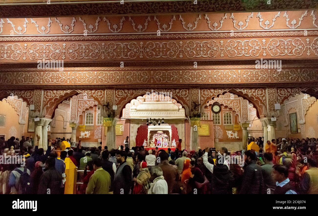 Govind devji temple jaipur hi-res stock photography and images - Alamy