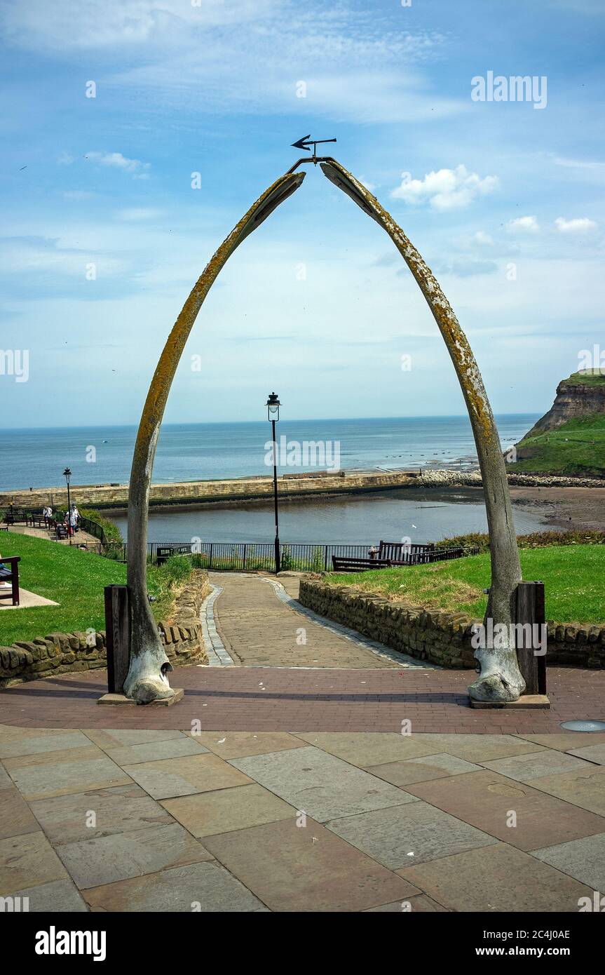 Whitby whale bones hi-res stock photography and images - Alamy