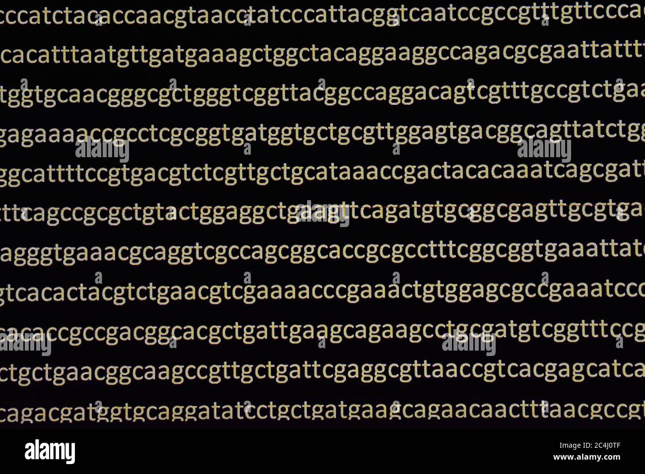Abstract background on the theme of "Genetics". DNA molecule sequencing ...