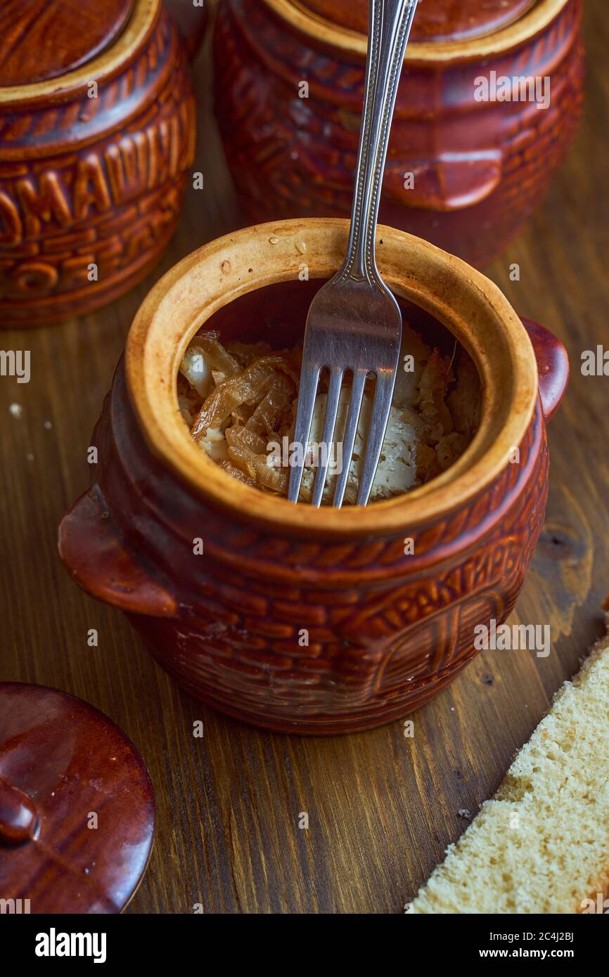 Fish in old pot hi-res stock photography and images - Alamy