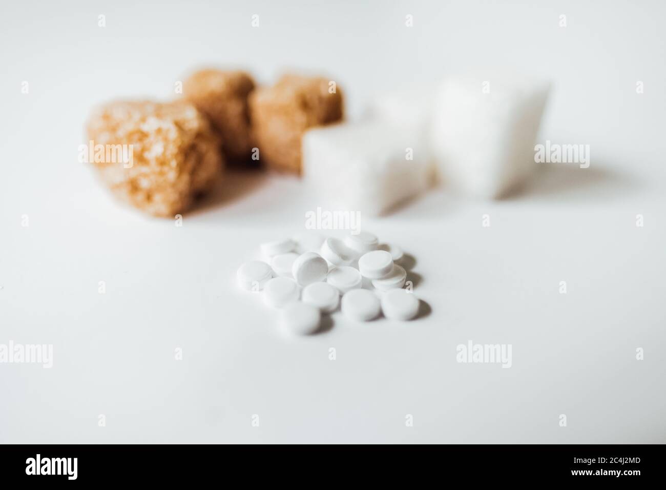 Different types of sugar Stock Photo - Alamy