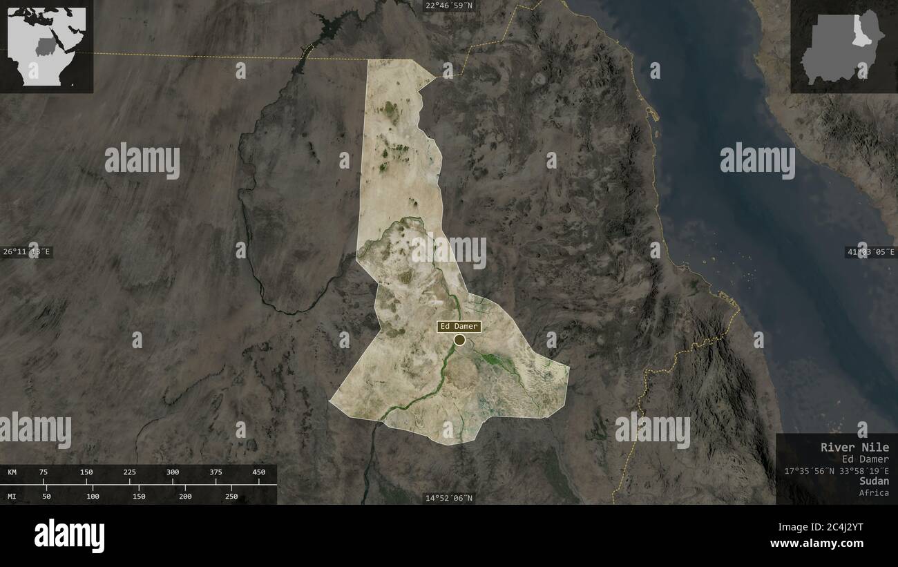 Nile river satellite view hi-res stock photography and images - Alamy