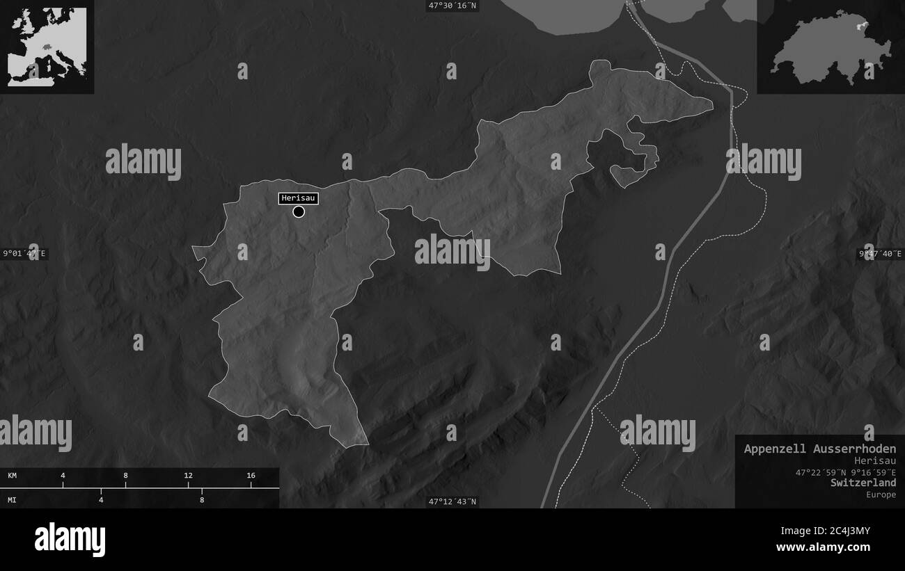 Canton of appenzell Black and White Stock Photos & Images - Alamy