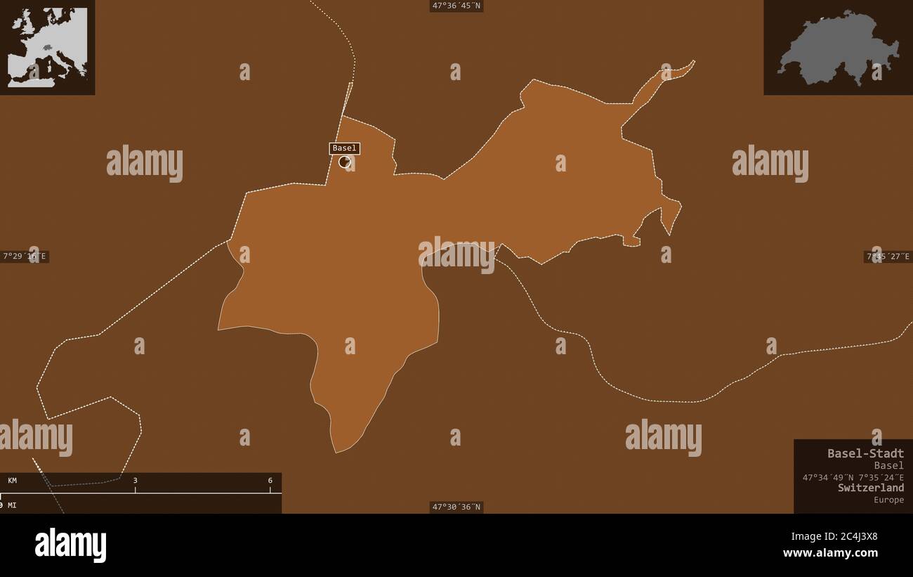 Basel Area Map High Resolution Stock Photography and Images - Alamy