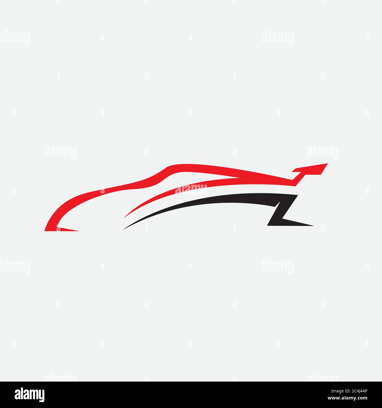 Car Speed Logo Auto Speed Racing Car Logo Template Vector