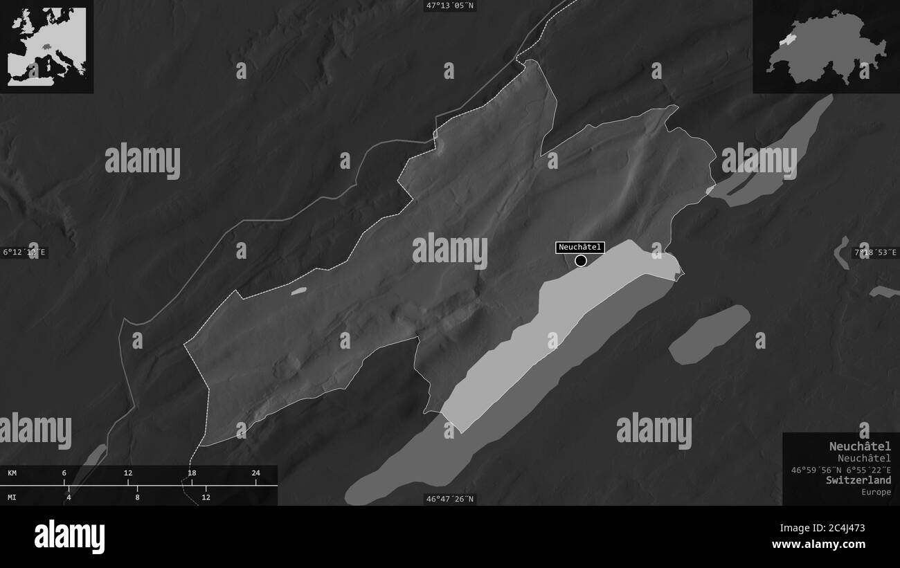 Neuchatel outline hi-res stock photography and images - Alamy