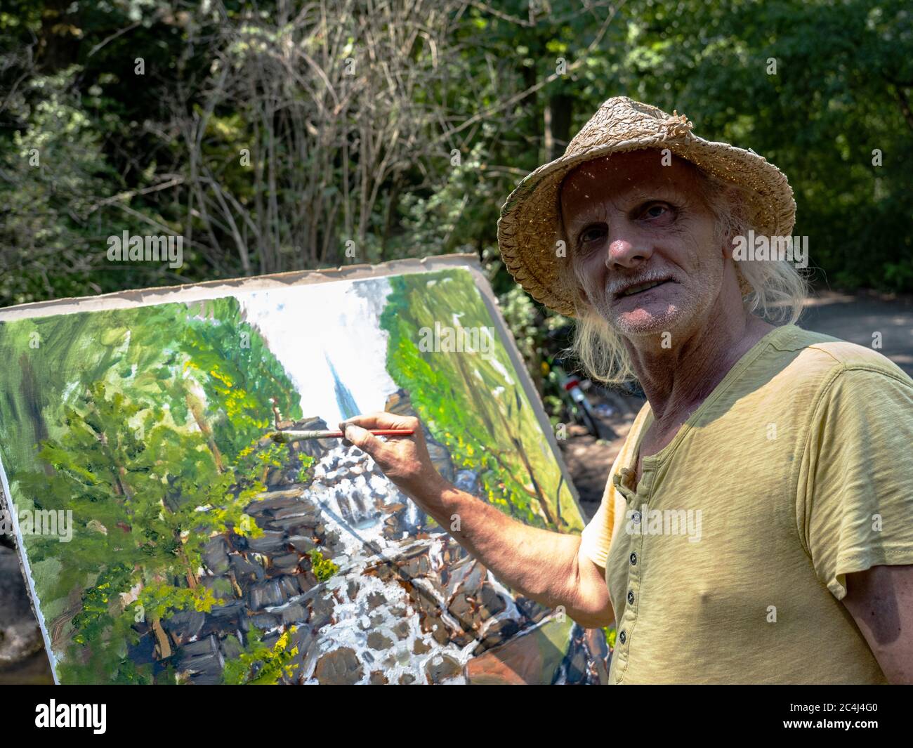 Berlin, Germany. 27th June, 2020. The painter and artist Gino Kuhn ...